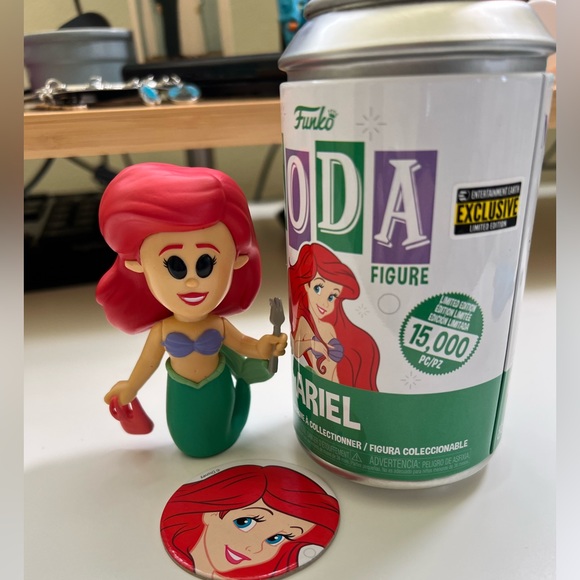 Funko | Toys | Funko Ariel Little Mermaid Vinyl Soda Exclusive | Poshmark